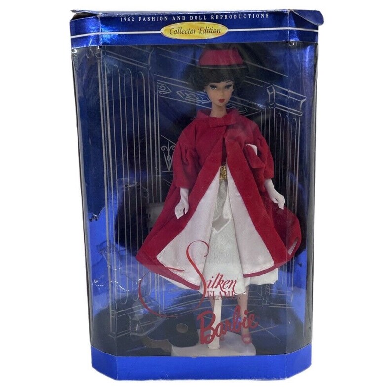 Silken Flame Barbie Mattel 1997 Brunette 18448 VINTAGE - Etsy