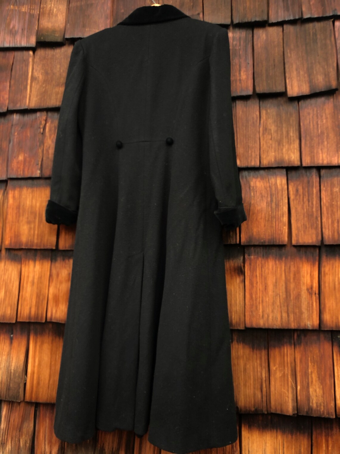 Vintage Halston Long Wool Overcoat // Fancy Winter Coat Made - Etsy