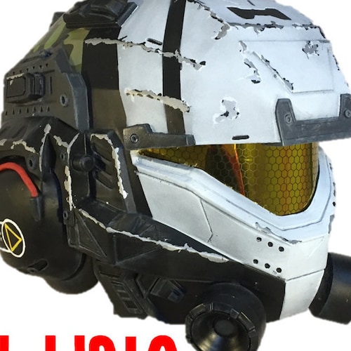 Titanfall 2 Pulse Pilot Helmet Kit. Unpainted and Trimmed With - Etsy
