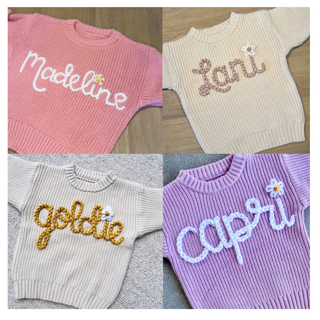 Add a Custom Design to Embroidered Sweater - This is NOT a Listing for ...