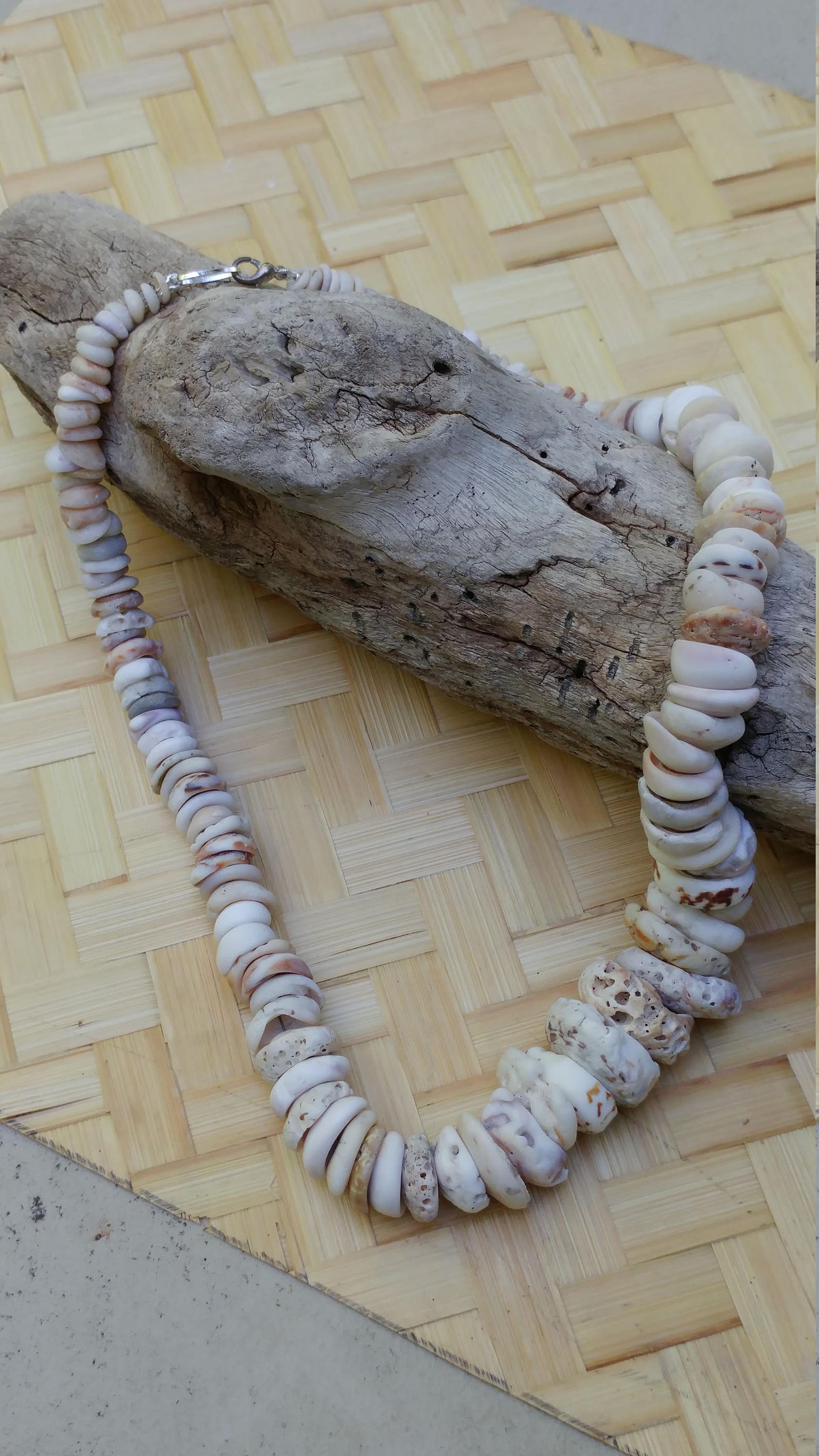 PUKA Shell Necklace From Maui - Etsy