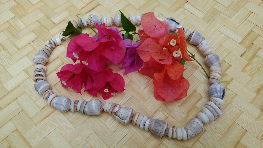 Maui Cone Shell and Puka Shell Necklace - Etsy