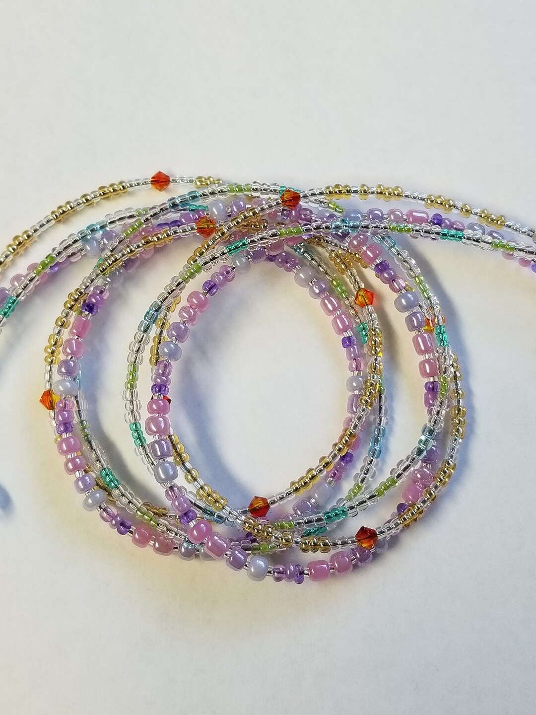 Hand Beaded Mask Holder, Eyeglass Holder , Wrap Bracelet - Etsy