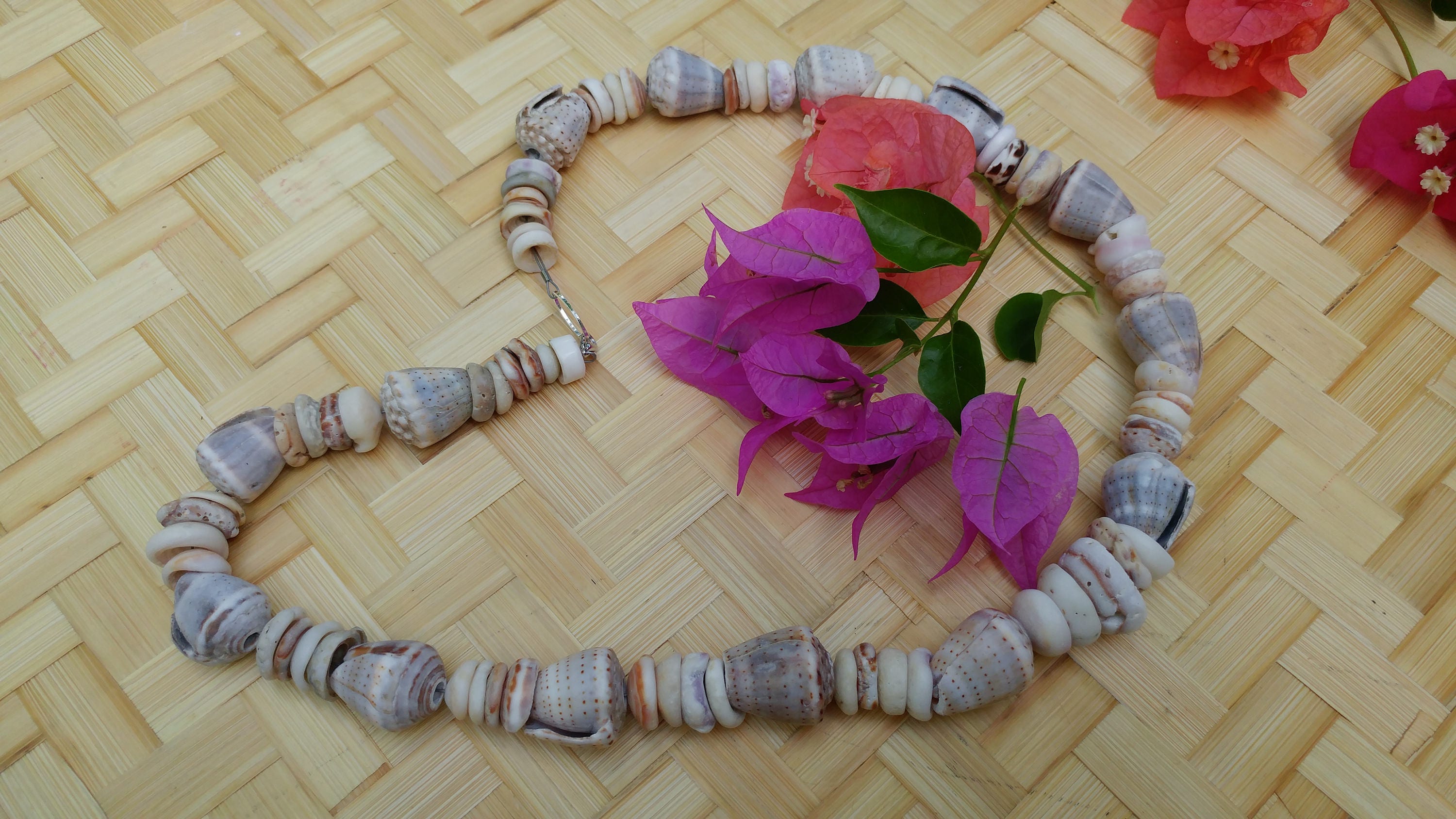 Maui Cone Shell and Puka Shell Necklace - Etsy
