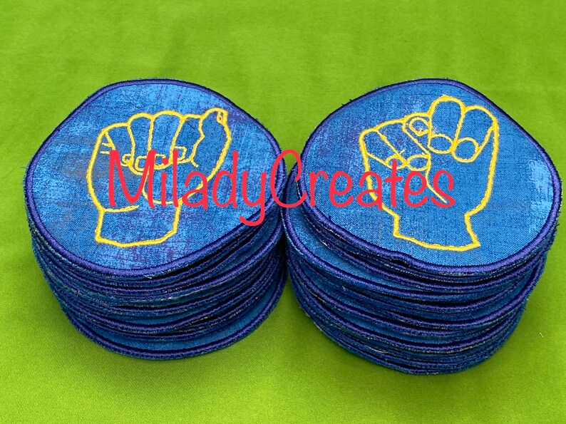 American Sign Language ASL Learning Patches - Etsy