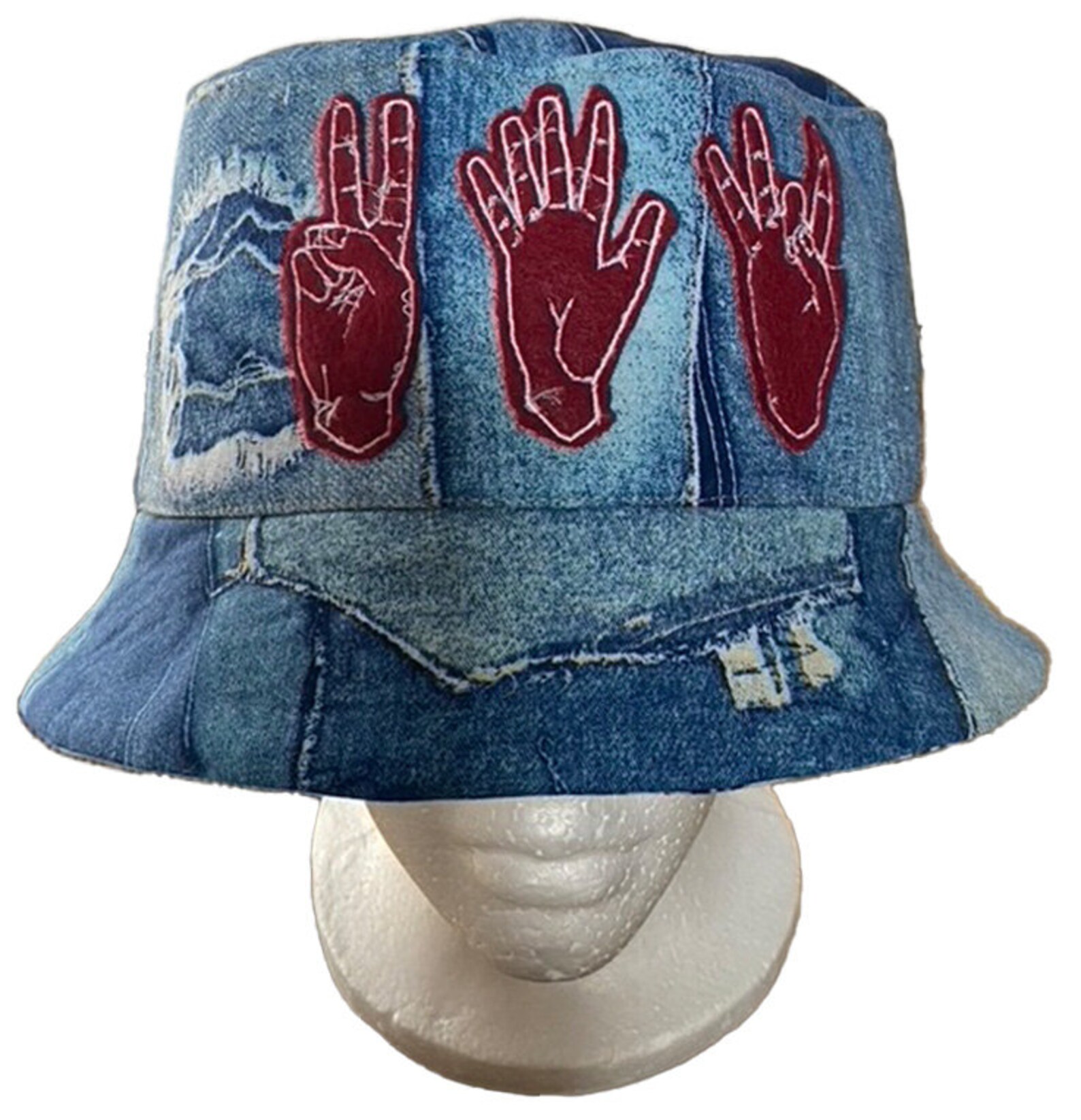 Reversible Bucket Hats ASL - Etsy