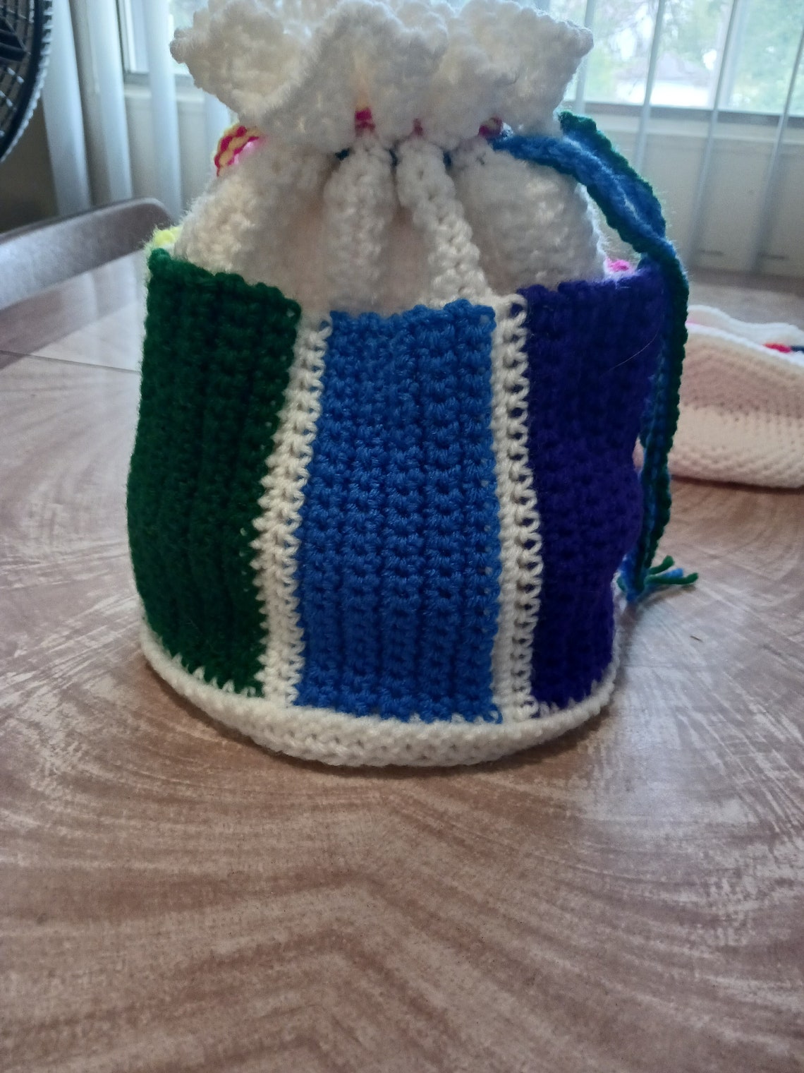 Handmade Crochet Bingo Bag - Etsy