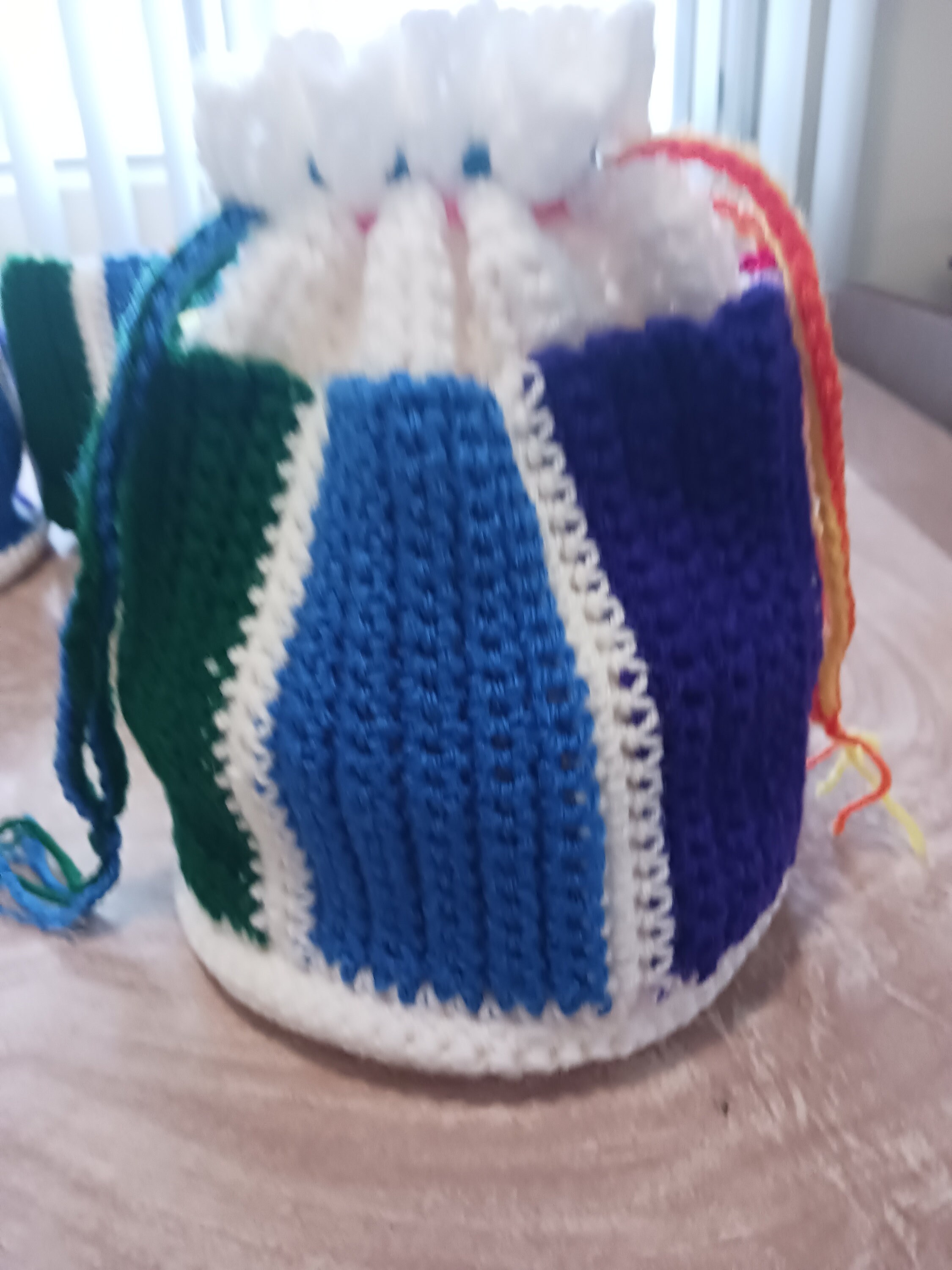 Handmade Crochet Bingo Bag - Etsy