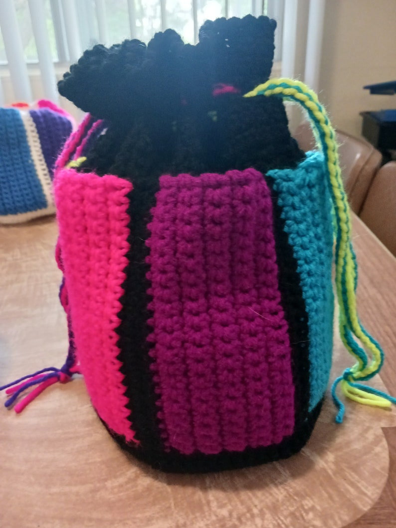 Handmade Crochet Bingo Bag - Etsy