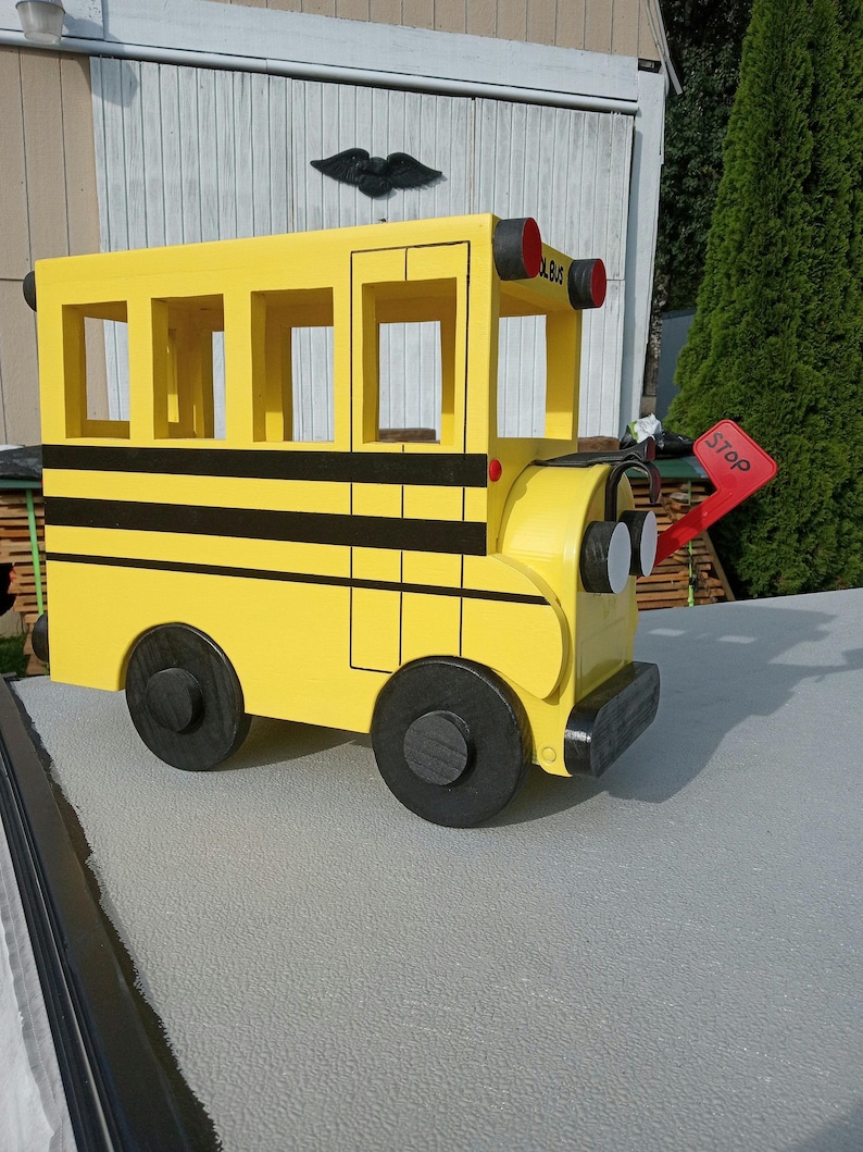 School Bus Mailbox - Etsy