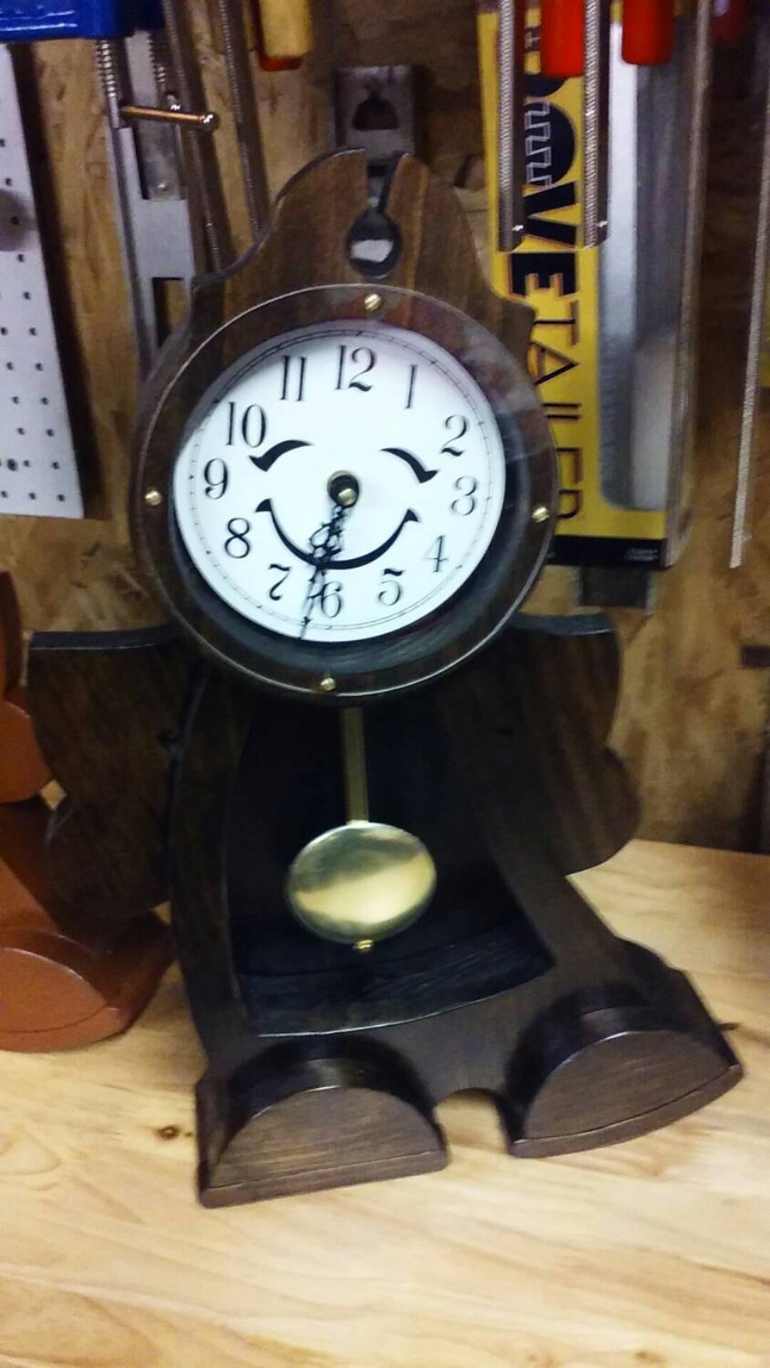 Handmade Boy Clock With Choice of Color. 4-6 Weeks Processing Time - Etsy