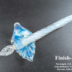 UV Reactive Ghost White Glass Dip Pen, Pen Pillow and Bottle of Ink ...