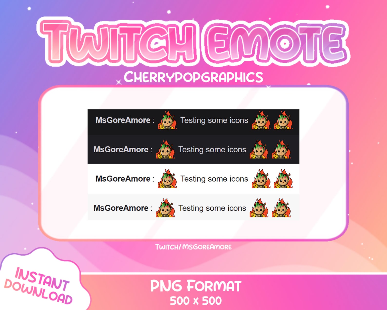 Rage GROOT Emote for Twitch, Twitch Graphics, Cute, Marvel, Baby Groot ...