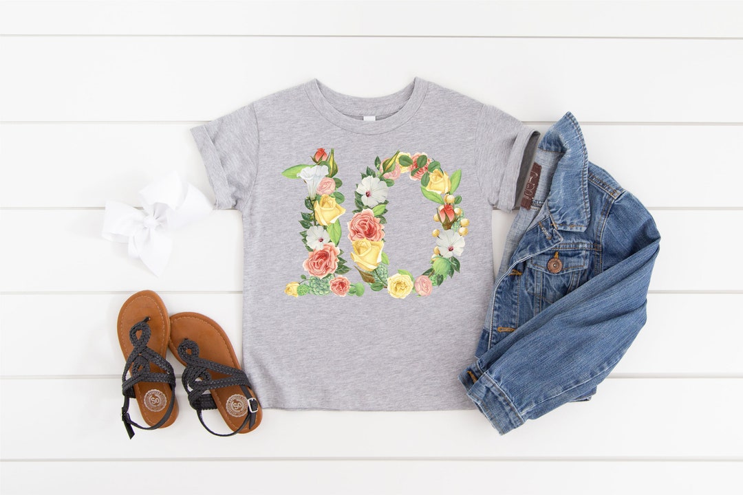 Ten Year Old Birthday Girl Outfit, 10th Birthday, 10th Birthday Outfit ...