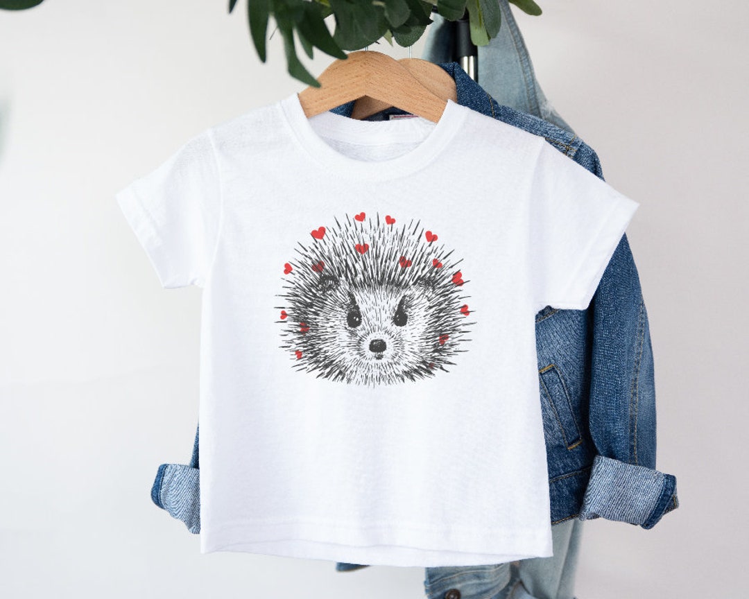 Hedgehog T-shirt, Hedgehog Gift, Hedgehog Lovers, Hedgehog Valentine ...