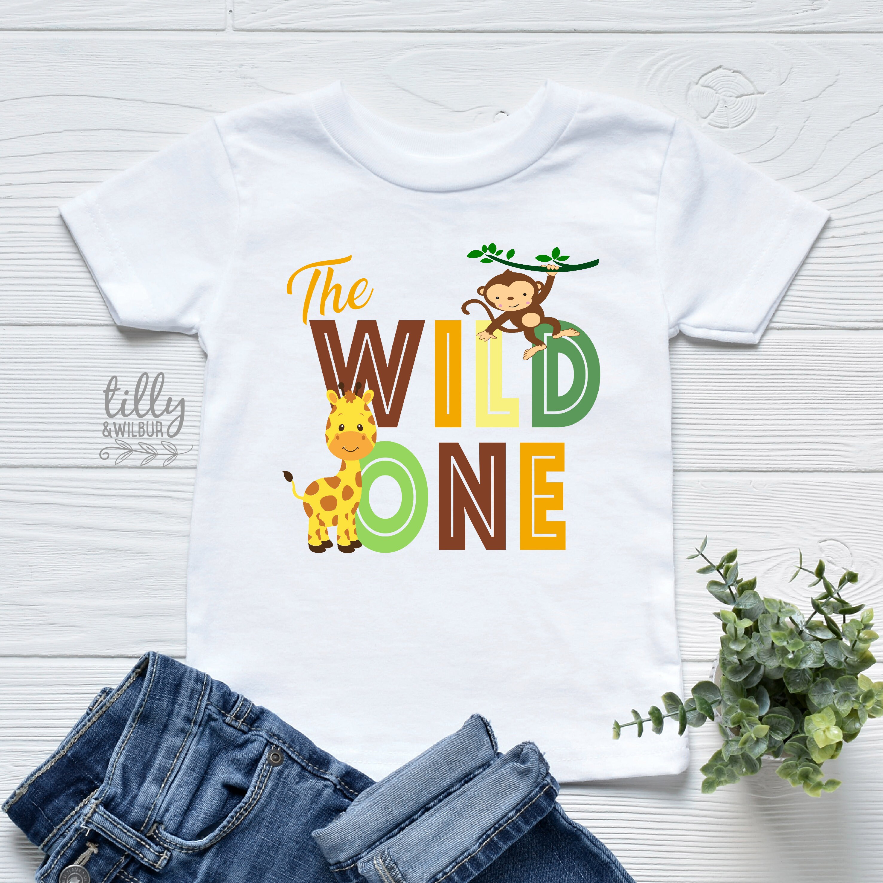 The Wild One T-shirt, the Wild One 1ts Birthday T-shirt, Birthday Boy ...