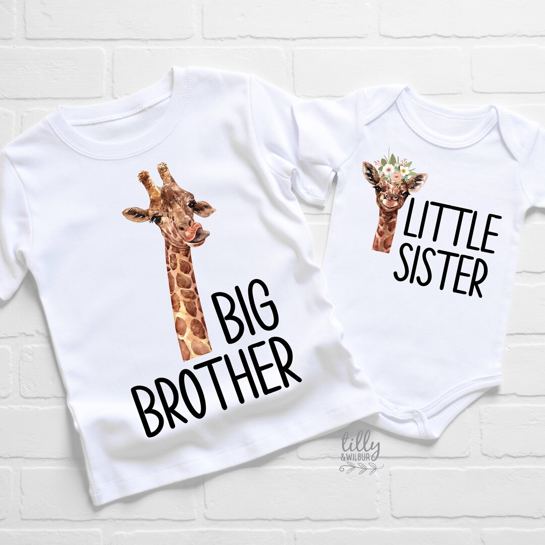 Big Brother Little Sister Set, Matching Sibling Outfits, Sibling T ...