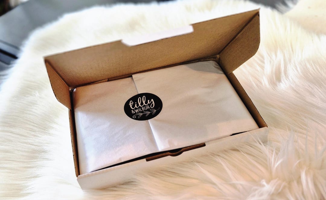 Additional Packaging Box, Tissue Wrapping & Sticker - Etsy