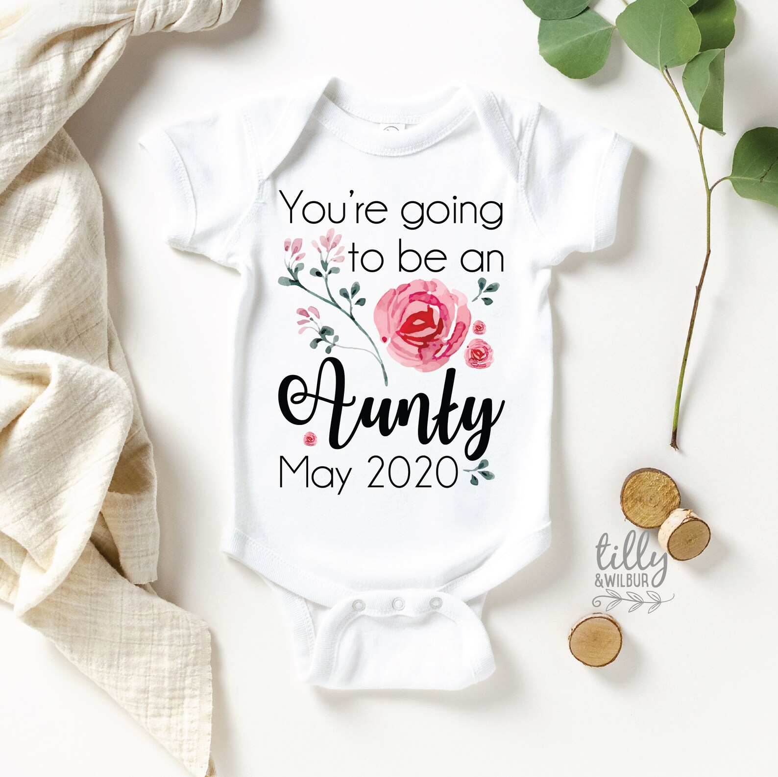You're Going to Be an Aunty Pregnancy Announcement Baby - Etsy