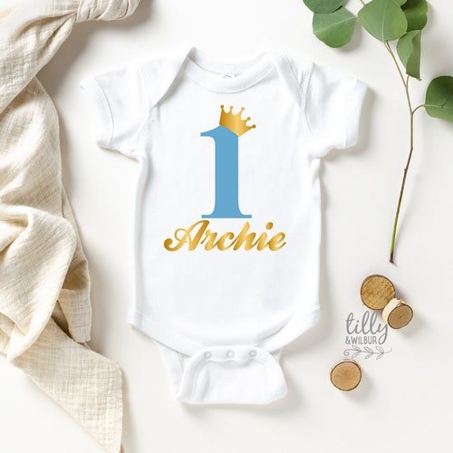 First Kid First Birthday Outfit Boy Bluey Cake Smash Outfit Boy 1st ...