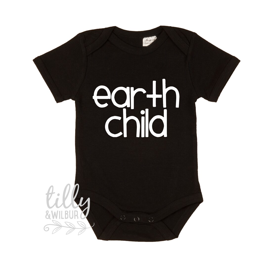 Earth Child Baby Bodysuit, Unisex Earth Child Bodysuit, Earthchild Baby ...