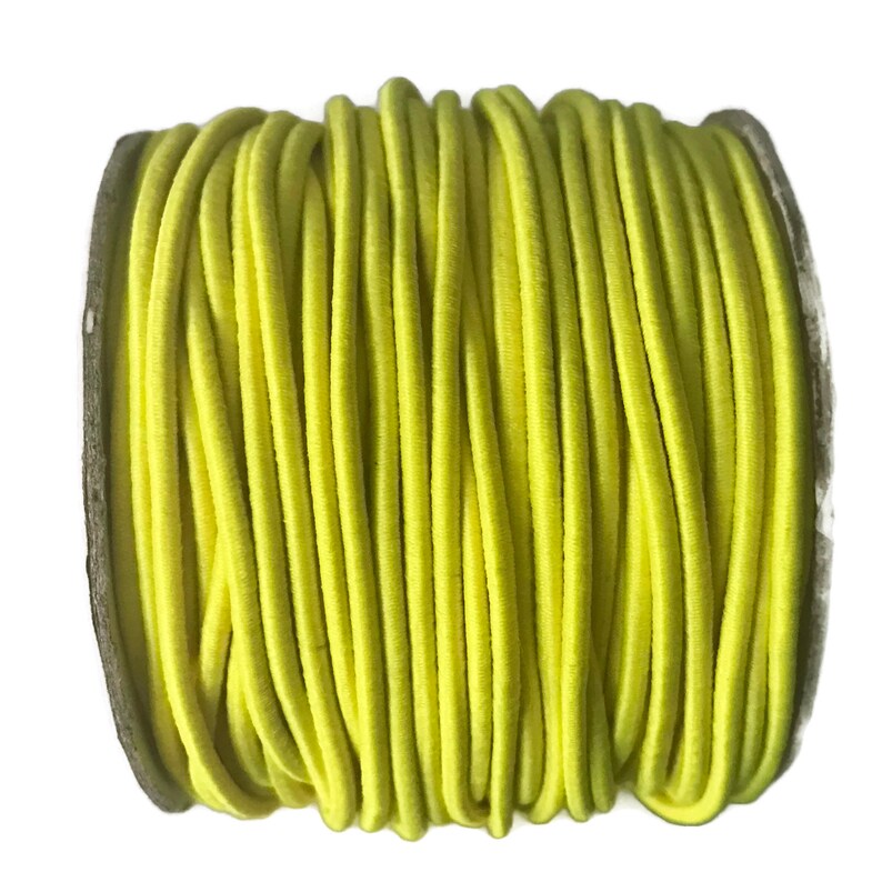 2mm Elastic Cord SOLD BY ROLL 40 Metres Round Stretch - Etsy