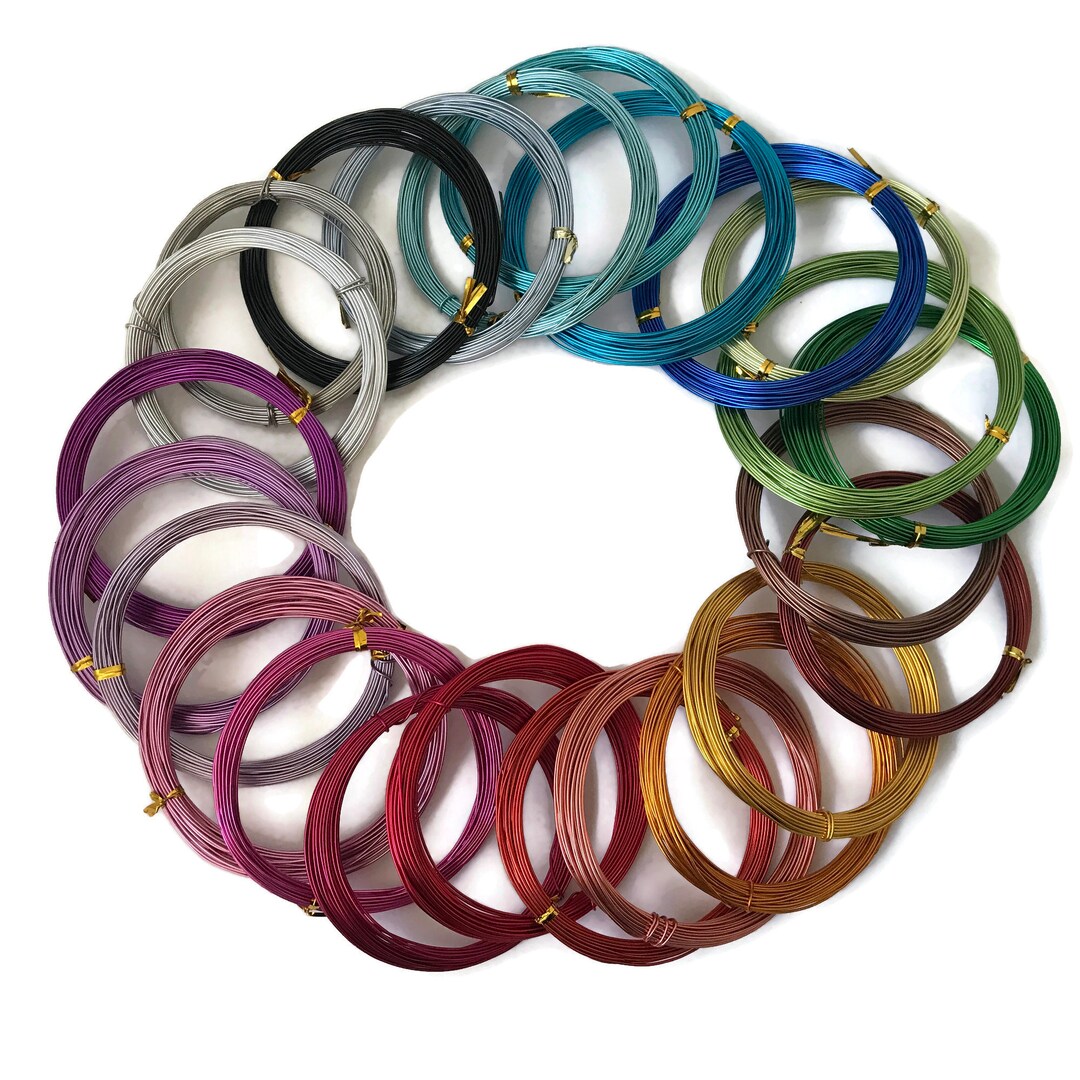 1mm Aluminum Craft Wire, Jewellery Making, 10 Meters (E) - Etsy UK