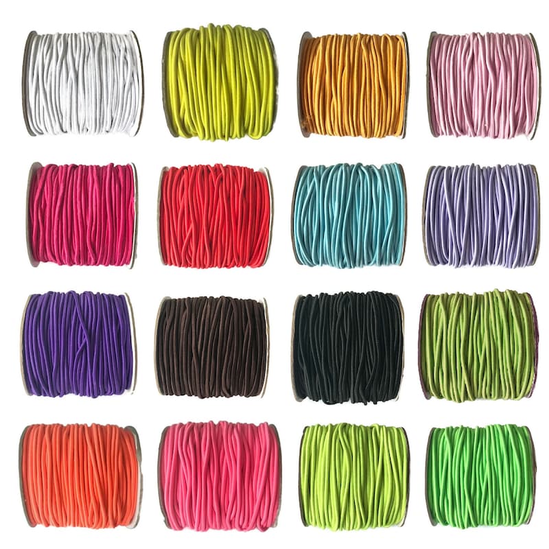 5mm Elastic Colored - Etsy UK