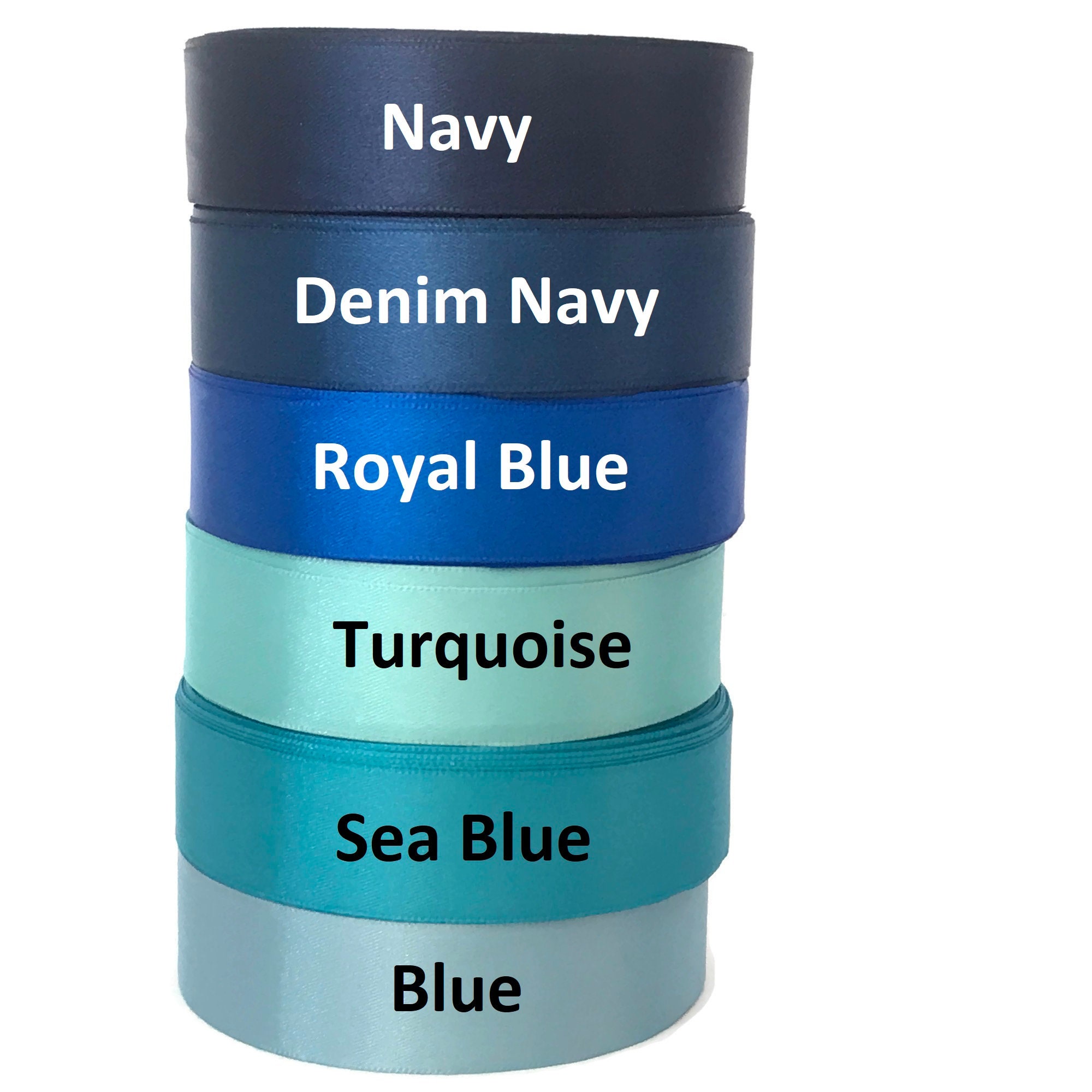 Satin Ribbon 25mm Full Reel 22 Metres Roll - Etsy UK