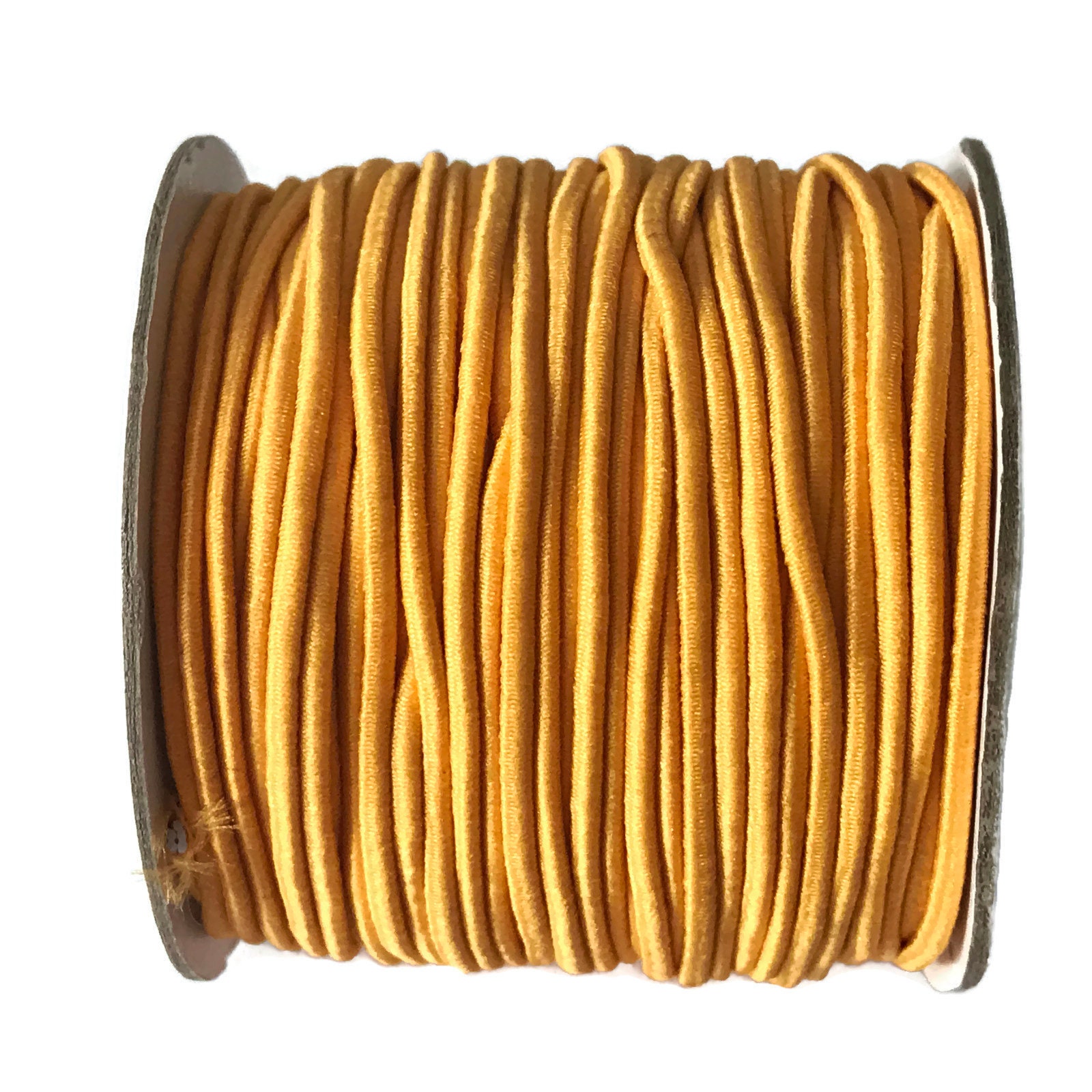 2mm Elastic Cord SOLD BY ROLL 40 metres round stretch - Etsy Polska