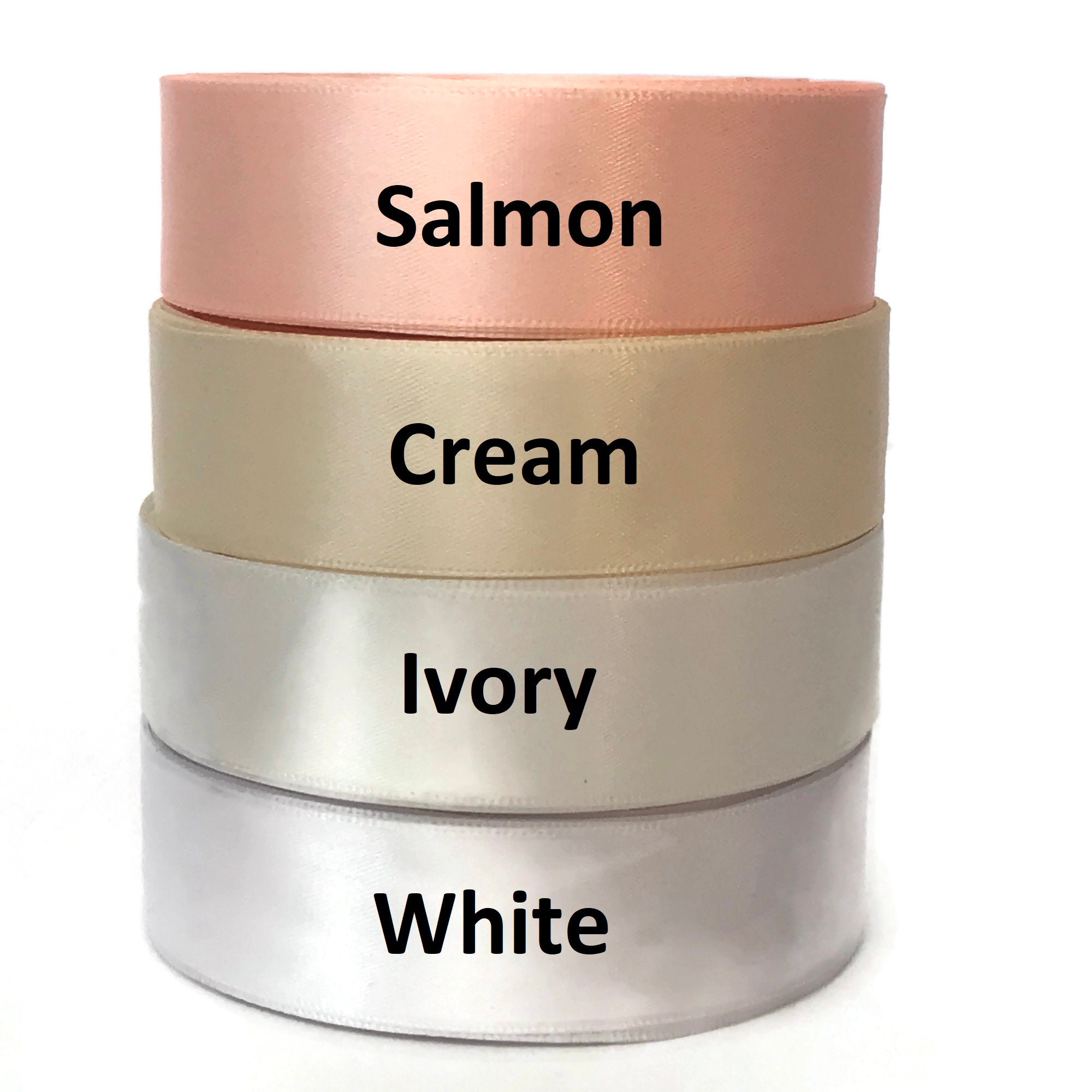 Satin Ribbon 25mm Full Reel 22 Metres Roll | Etsy UK