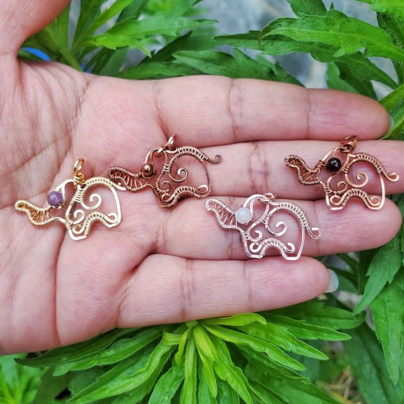 Wire Elephant - Etsy