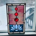 Lotus With Orbs Pattern Stained Glass Stained Glass Pattern Lotus ...