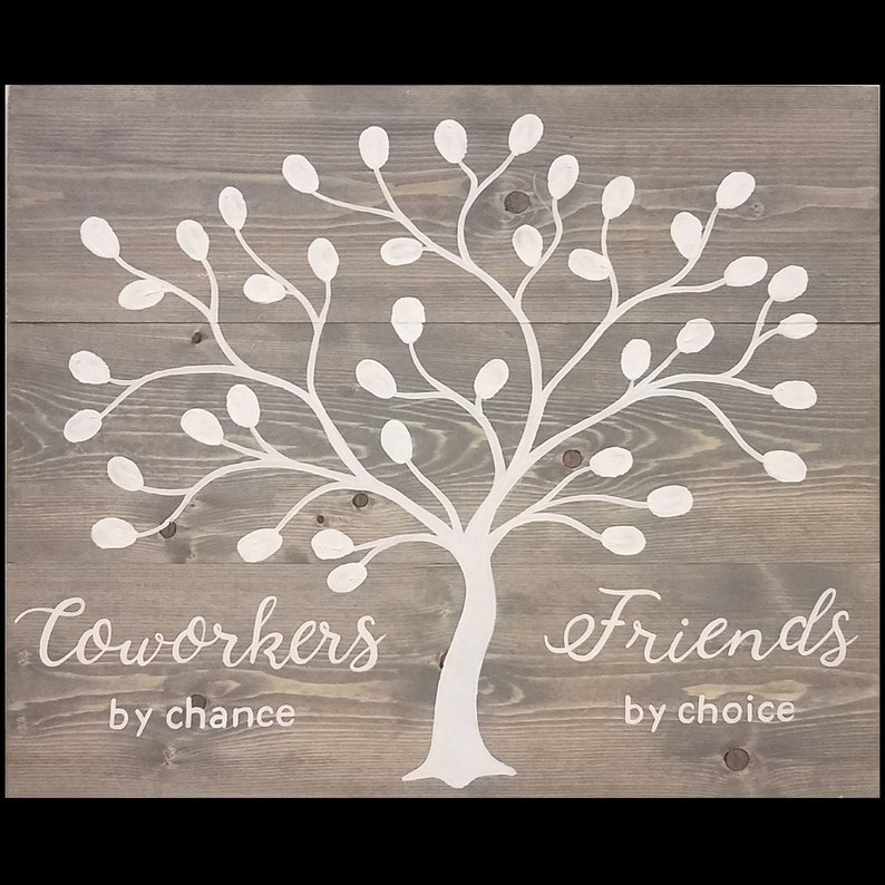 Farewell Gift Coworker Tree - Etsy