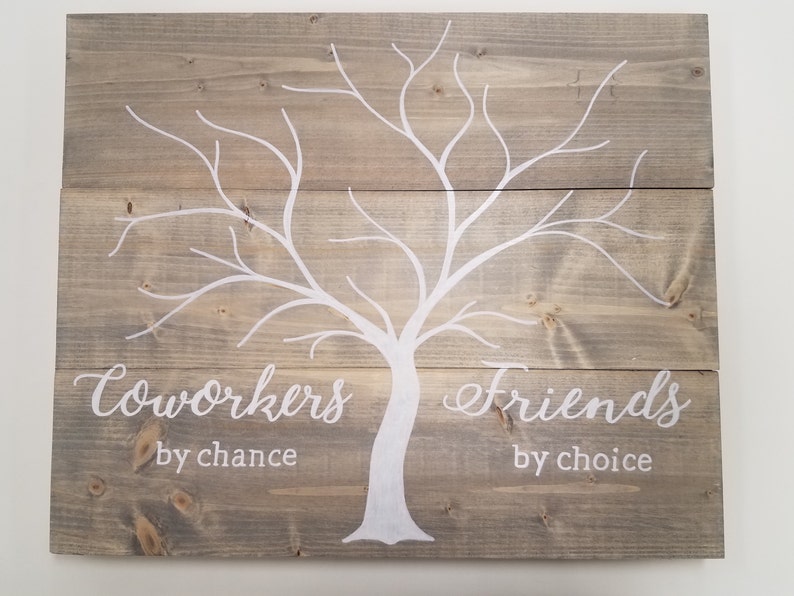 Farewell Gift Coworker Tree - Etsy