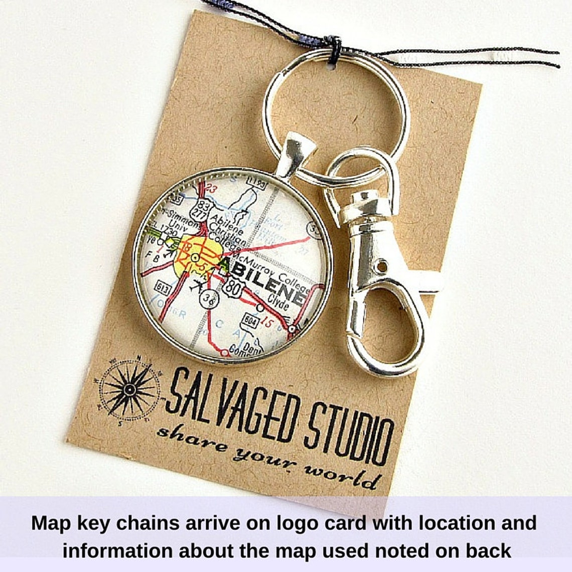 Personalized Long Distance Map Keychain Long Distance - Etsy