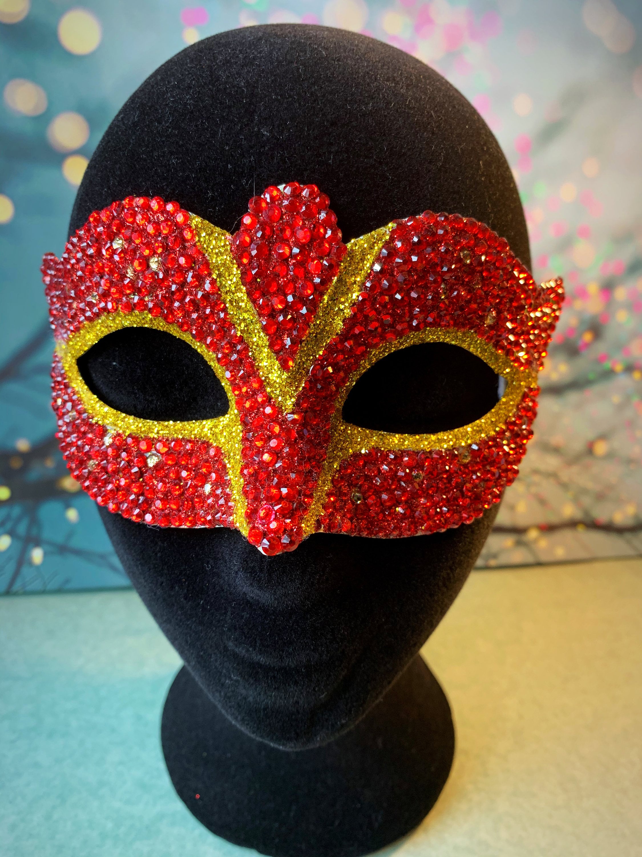 Masquerade Full Mask Designs Glitters