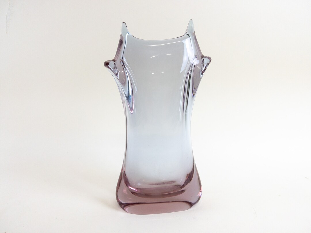 Alexandrite Glass Vase - Zelezny Brod Sklo Vase - Neodymium Glass Vase ...