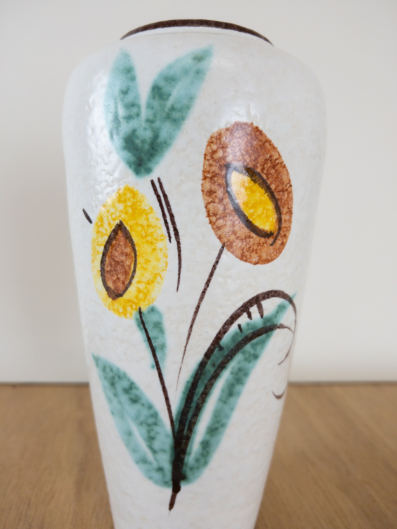 Scheurich Hand-painted 1950s Mid Century Ceramics - West German Pottery ...