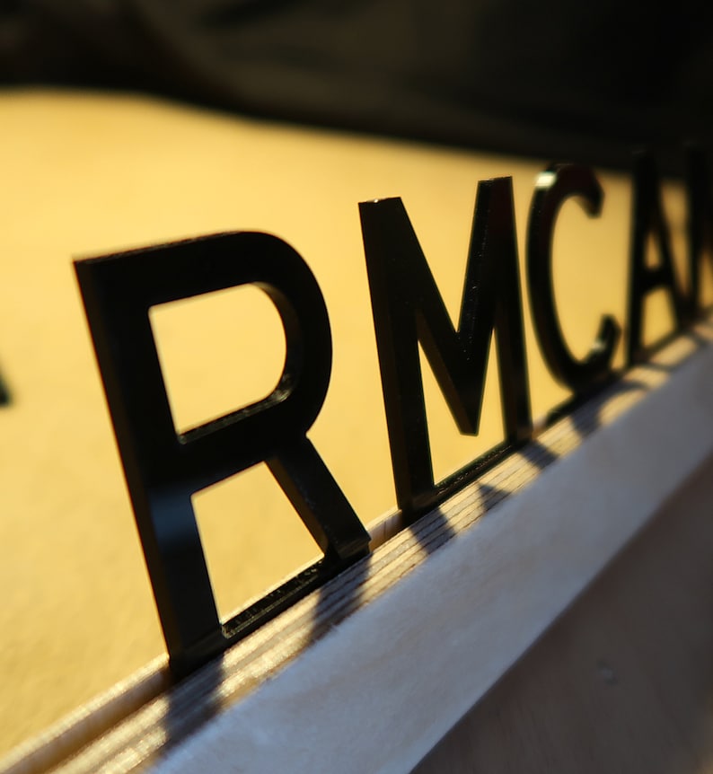 Letters for Menu Board Letter Rails Interchangable - Etsy