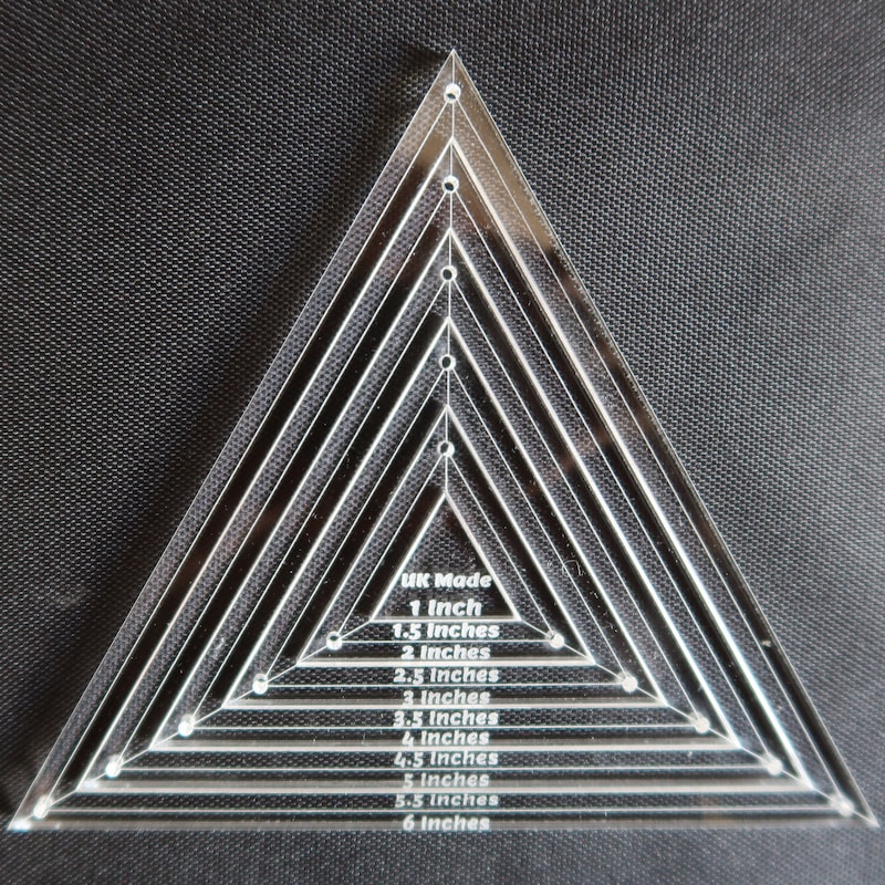 Triangle Stencil - Etsy