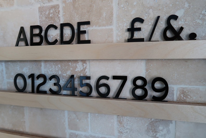 Menu Board Letters, Interchangeable , Bulletin Board, Menu Board for ...