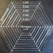 Pentagon, Pentangle Quilting Template Set, Stencil, Quilt Making ...