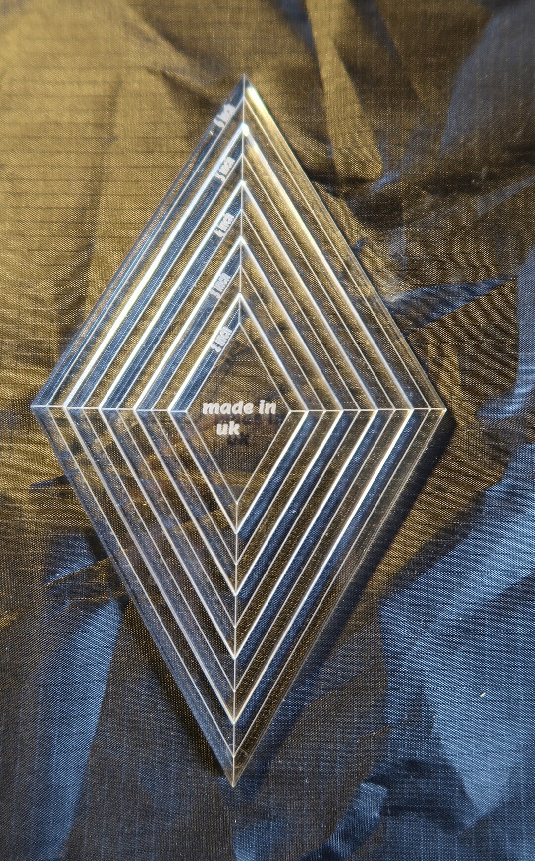 Diamond/star, Rhombus, Quilting Template Set, Stencil, Quilt Making ...