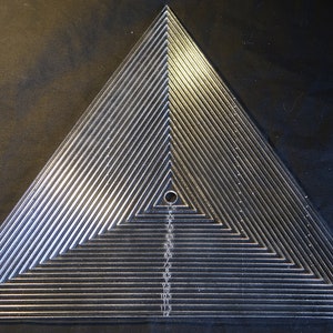 12 Inch Equilateral Triangle Template, Pyramid, Quilting, 23 Template ...
