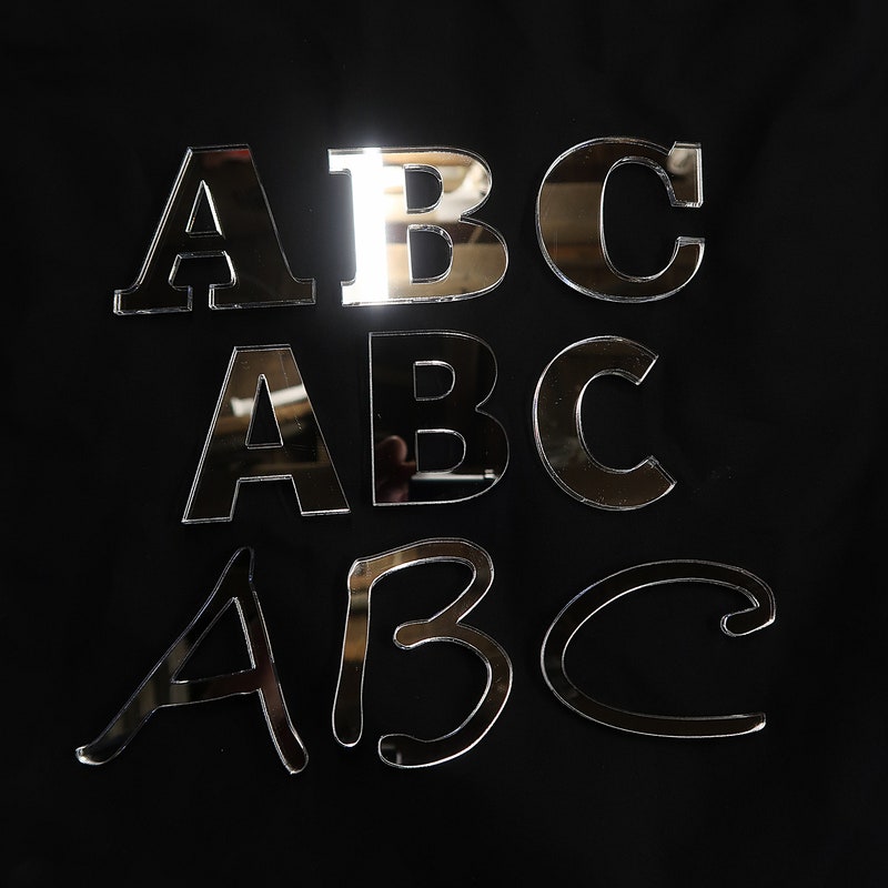 Acrylic Letters - Etsy