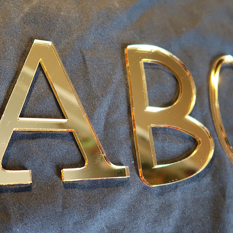 Tall Acrylic Table Numbers - Etsy