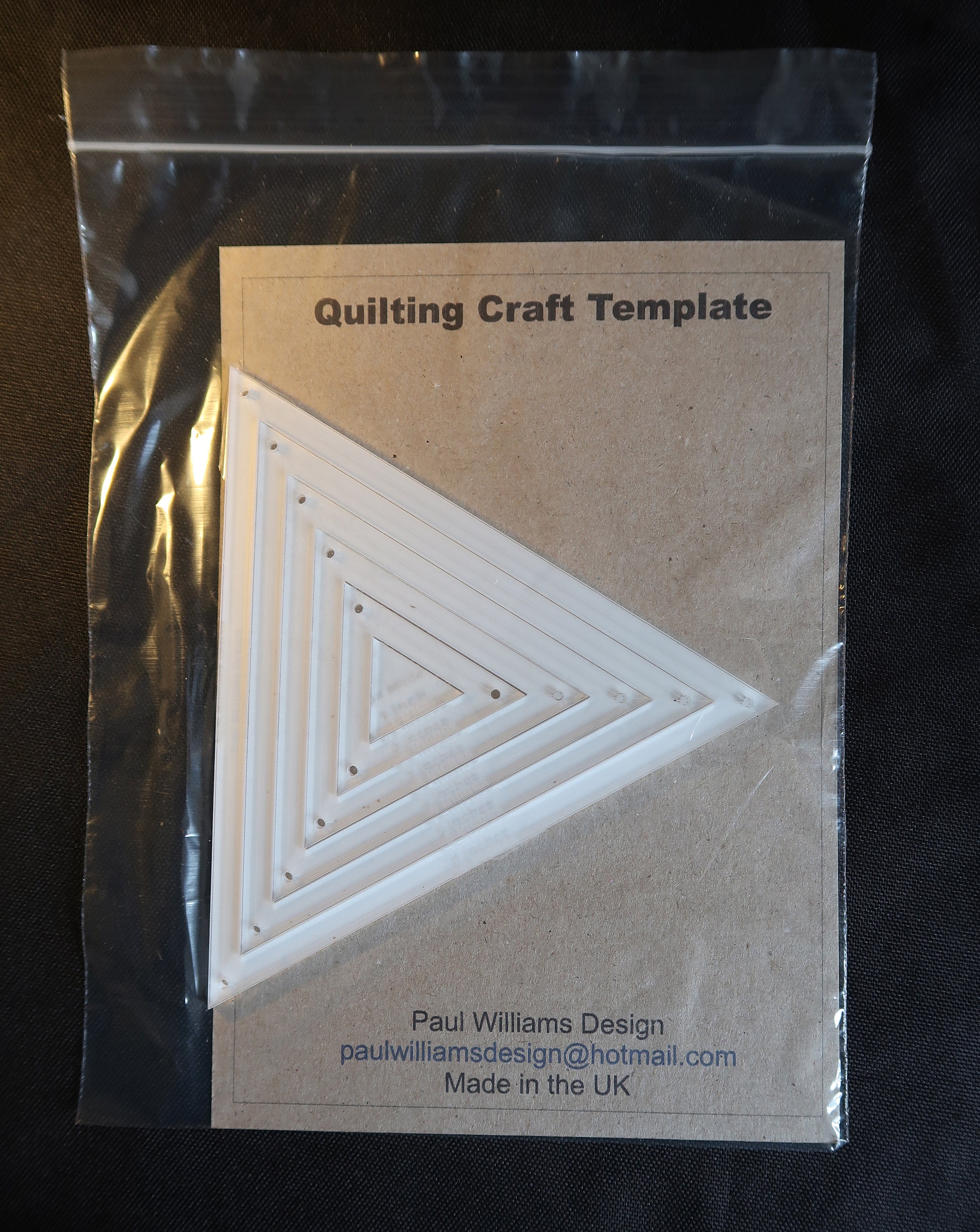 Triangle Quilting Template Set 6 Inches Equilateral 60 - Etsy
