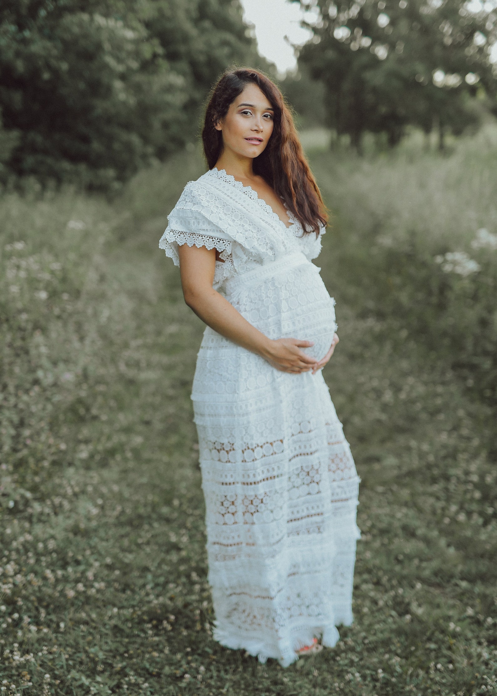 Maternity Lace Dress Maternity Boho Dress Maternity Gown | Etsy