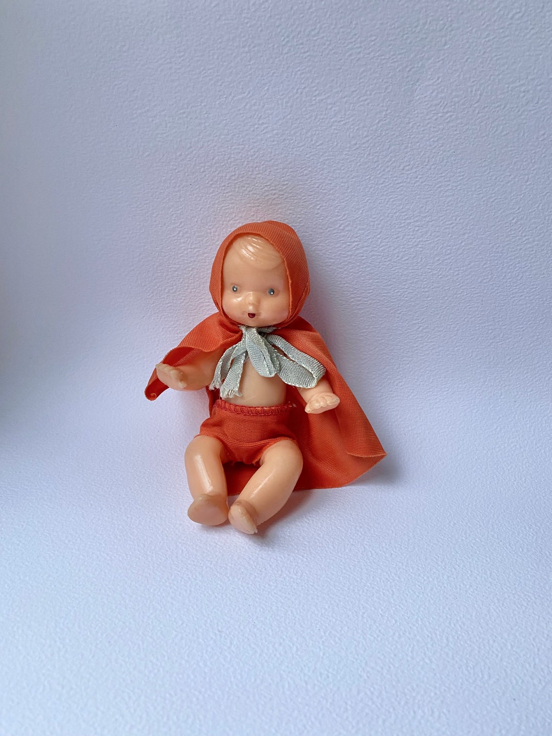 Vintage USSR Soviet Union Little Doll Bobble Head Pupsik Plastic Toy - Etsy